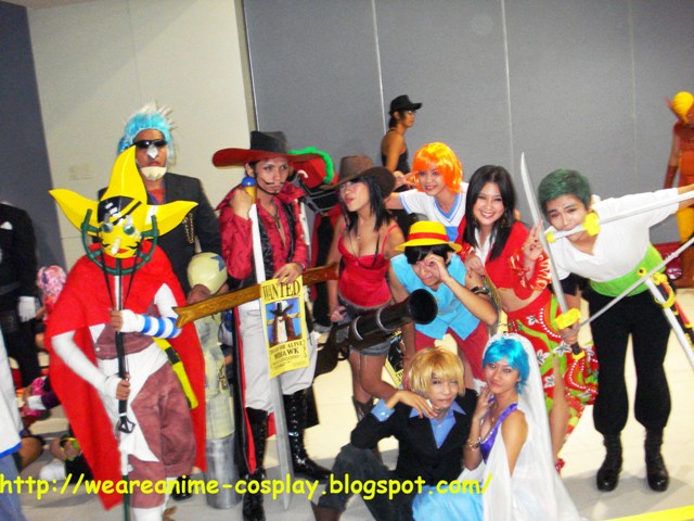 ANIMATIONS COSPLAY: one piece cosplayers
