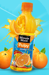 The Late Bloomer: Bright, Orange and Pulpy: Minute Maid!