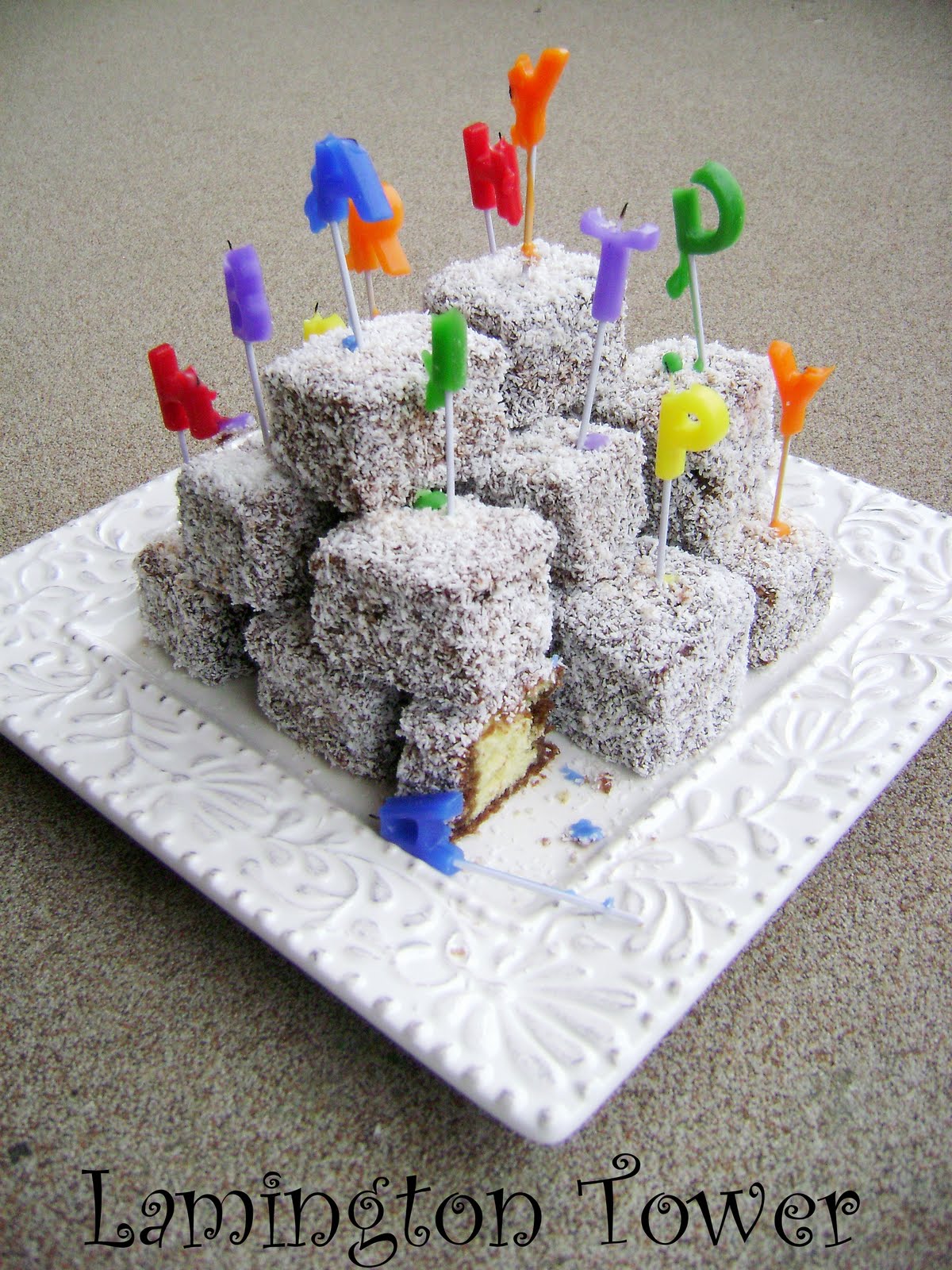 Ria's Collection: LAMINGTON TOWERS for him... and the countdown begins! #25