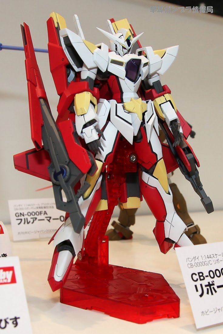 GUNDAM GUY: Chara Hobby 2010 - Gundam 00 Merchandise Display