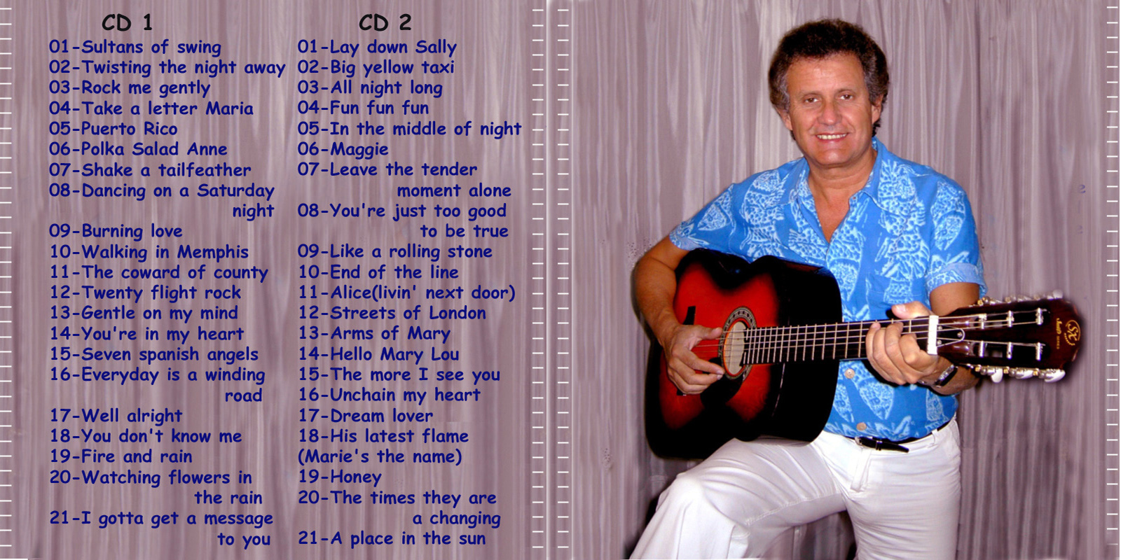 TONY VINCENT: Albums/Songs