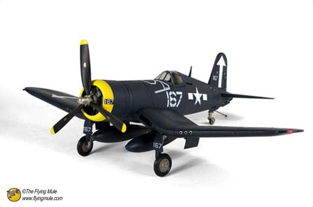 TopFlite GiantScale F4U 1-D Corsair: Paint Scheme