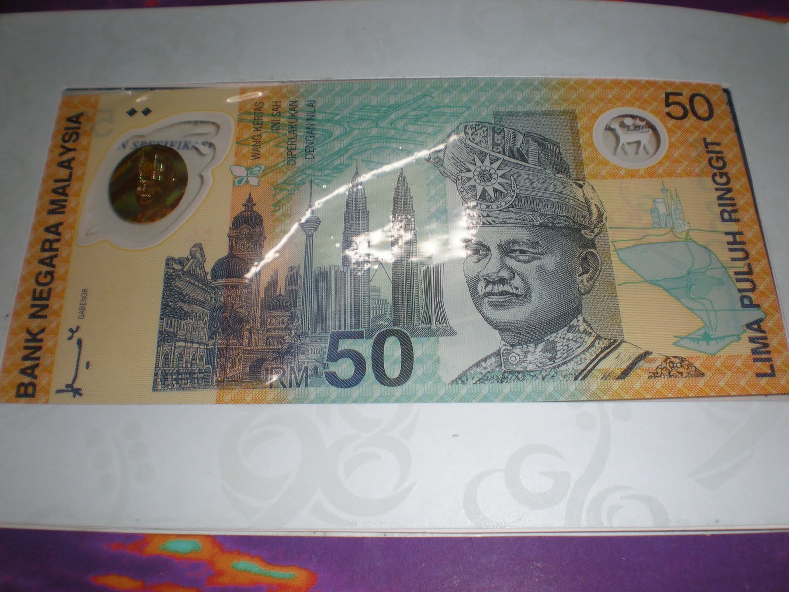 NAZRI DUIT ANTIK & SYILING LAMA: RM50 Polymer Commonwealth Games 1998