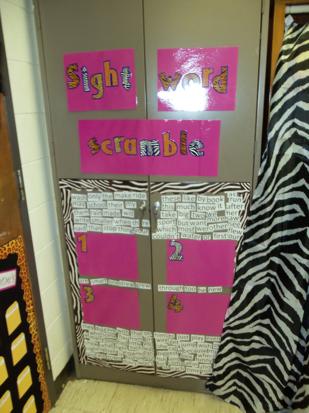 Sight Word Scramble - Queen of the First Grade Jungle