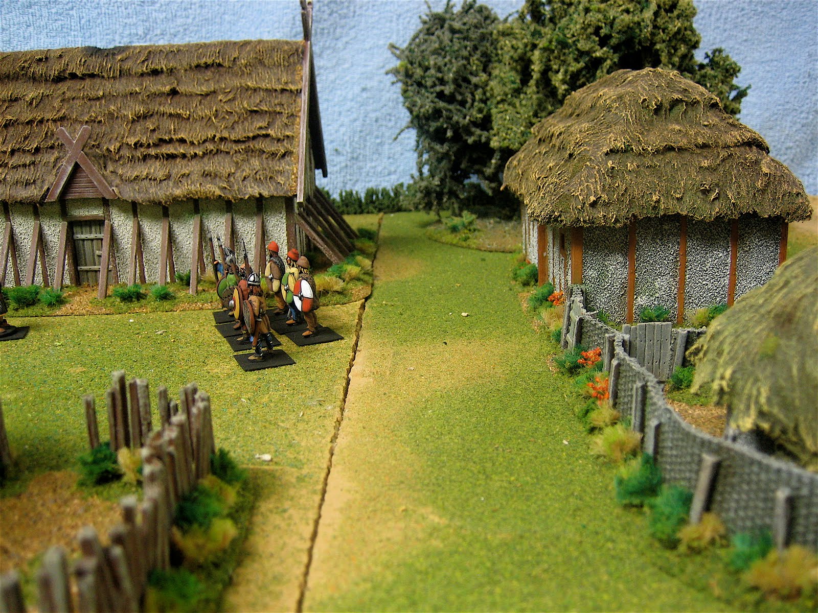 Der Alte Fritz Journal: Dark Ages Saxon Village by HG Walls