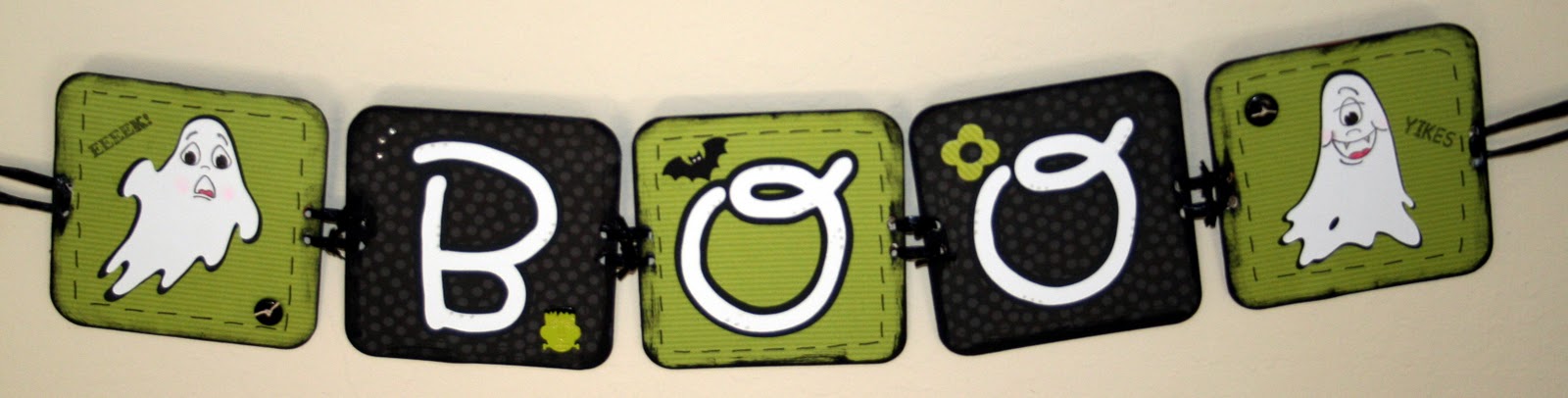 Deanne's Crafting Adventures: "BOO" sign