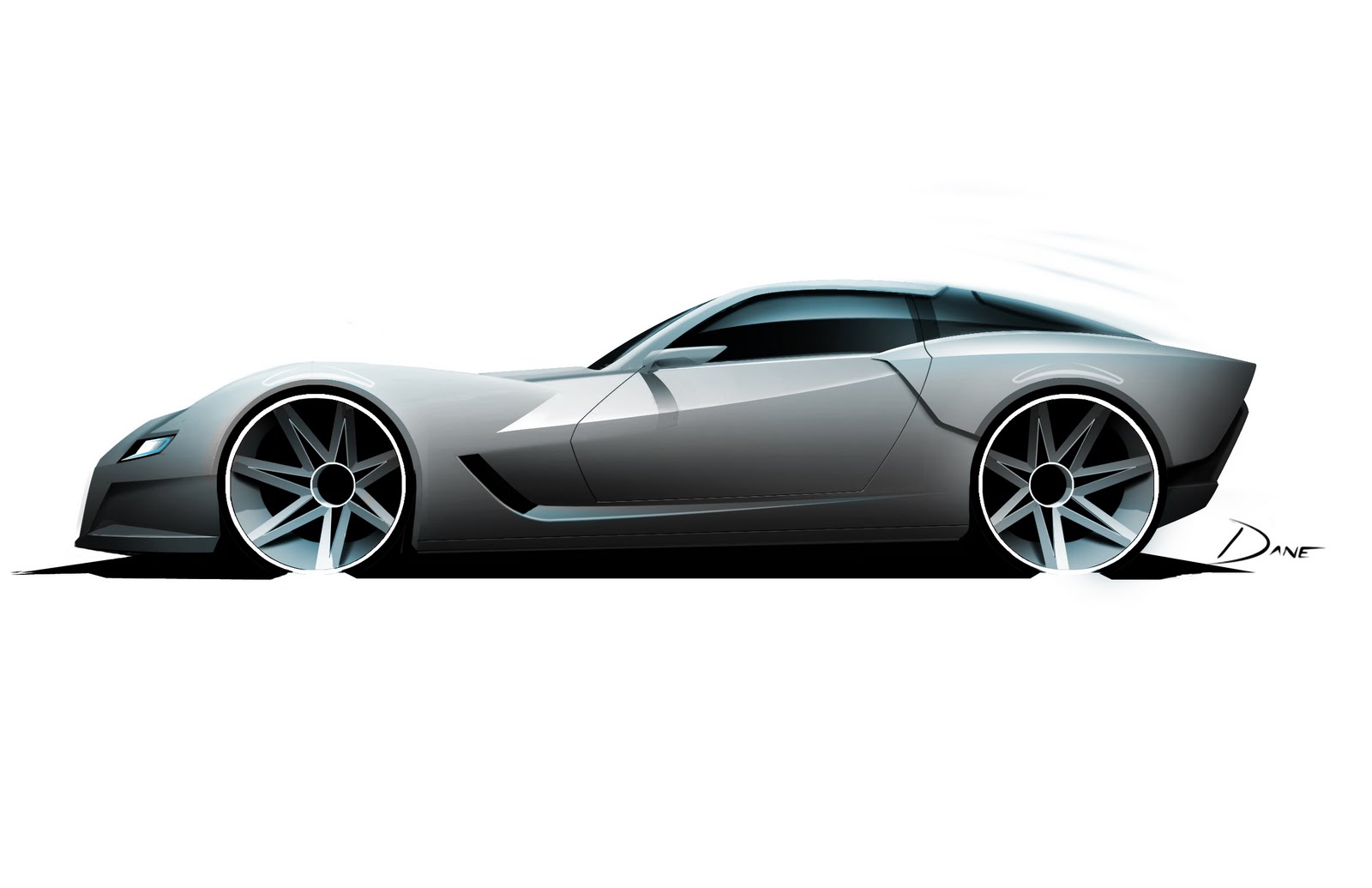 Schweg Design: Corvette Render Development
