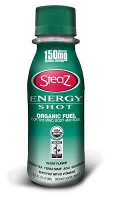 ADDICTED 2 ENERGY!: REVIEW OF STEAZ ENERGY SHOT
