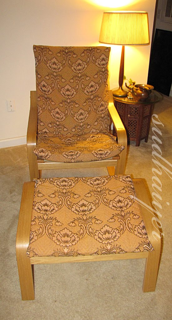 The Design Enthusiast: DIY - IKEA Poang Cushion Cover