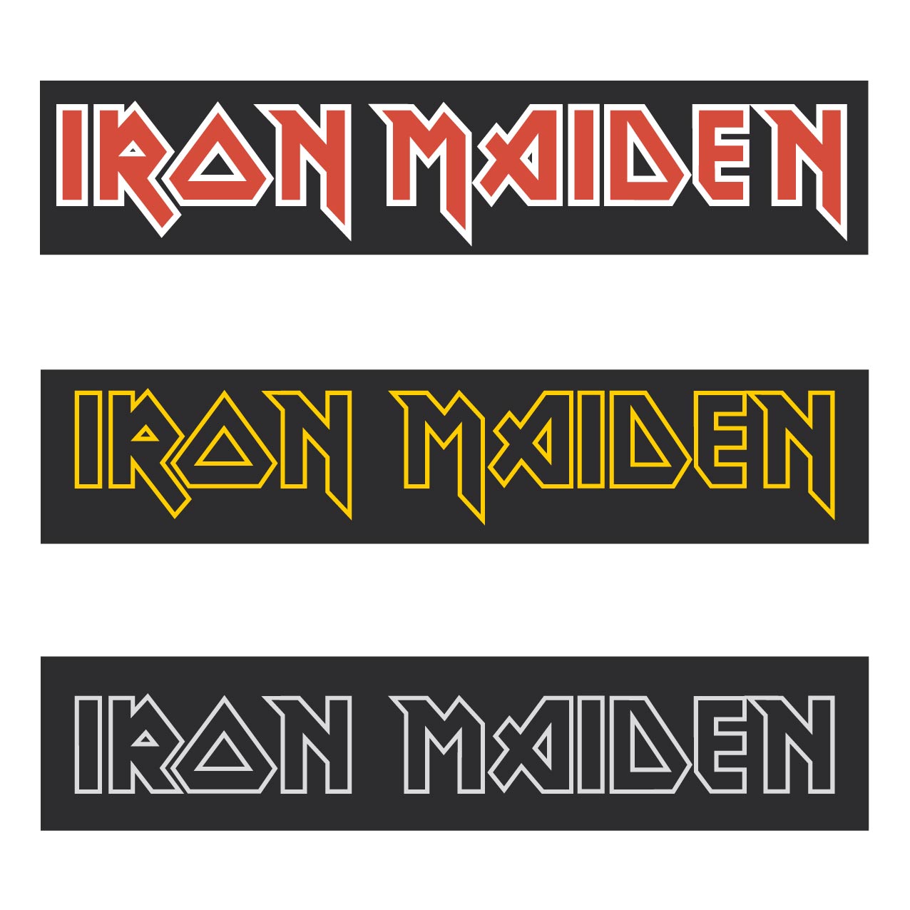 Vector Of the world: Iron Maiden logo