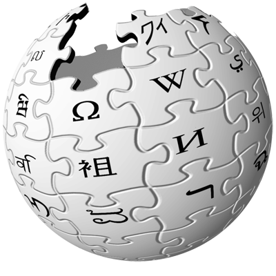 Vector Of the world: Wikipedia logo