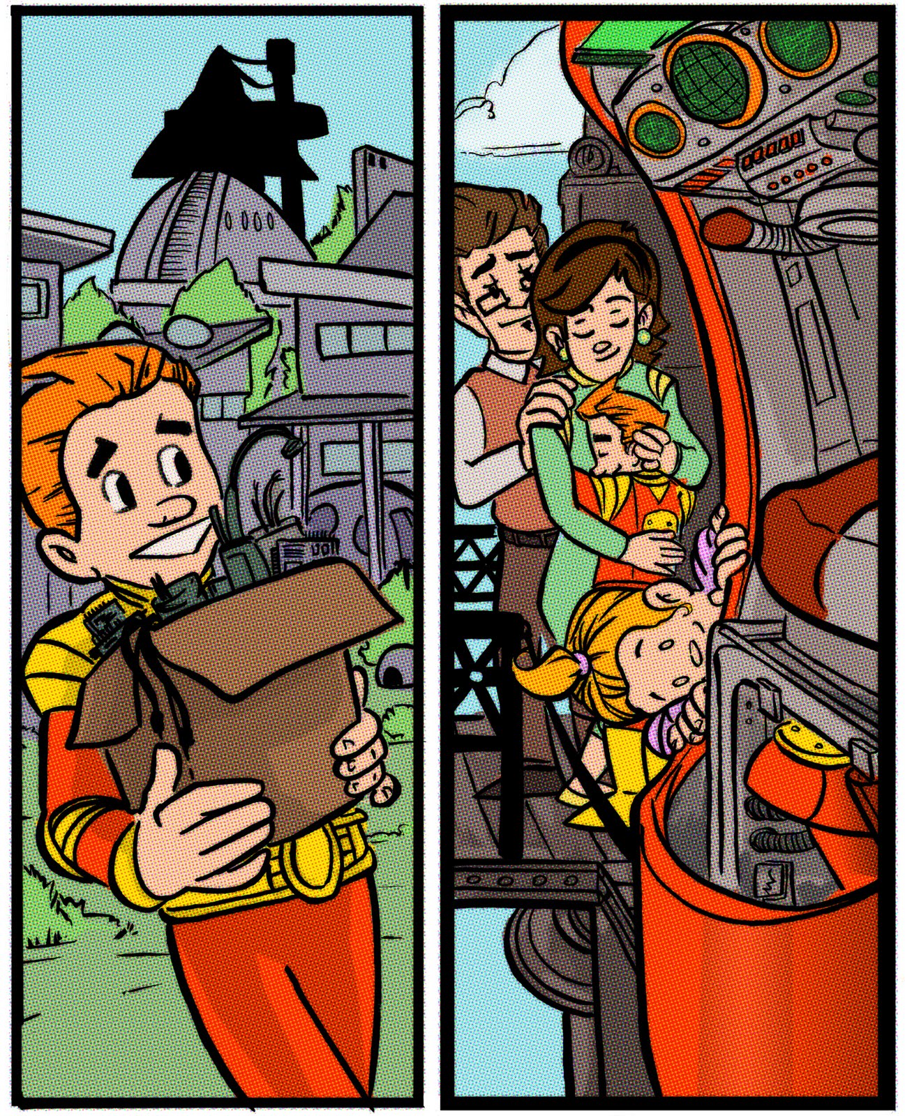 Red Rocket Comics: RocketBoy is Launching!