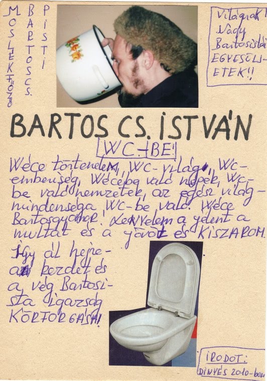 Bartosizmus az Ebroniton: Bartos Cs. István: A műanyagevés kis ...