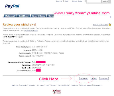 How to Withdraw Funds from Your Paypal Account? - Pinay Mommy Online
