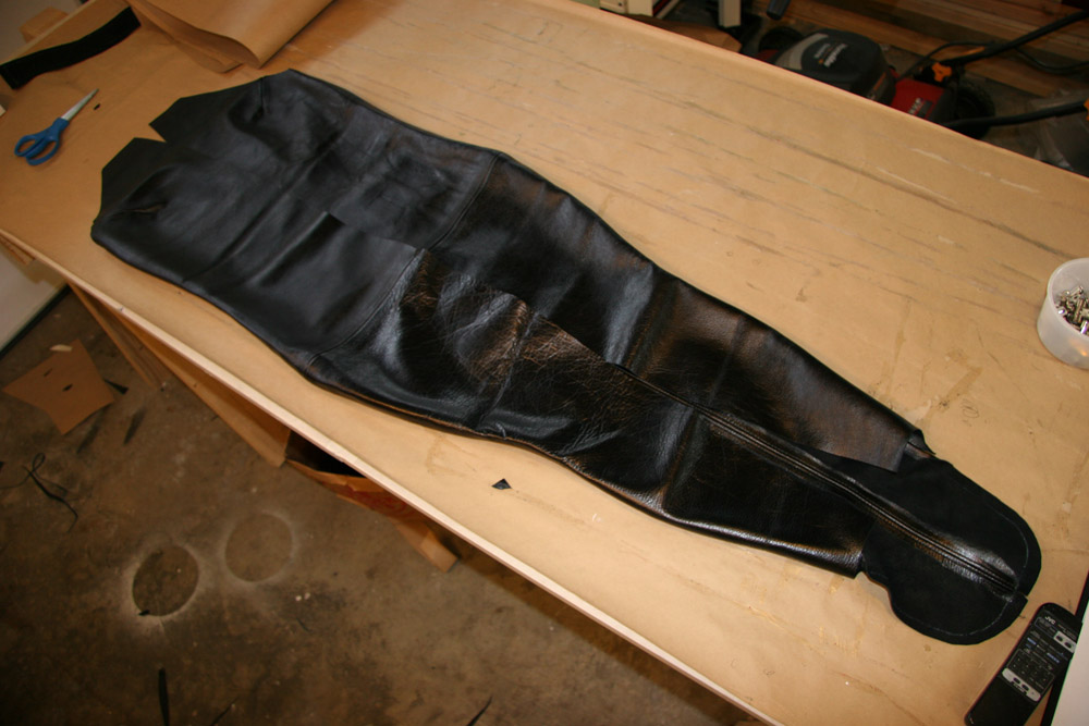 A fetish leathercrafters journal: How to make a Sleepsack - Part 1