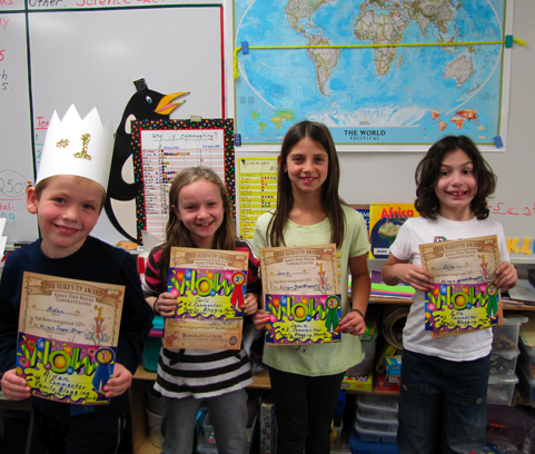 Mrs. Yollis' Classroom Blog: Family Blogging Month Winners!