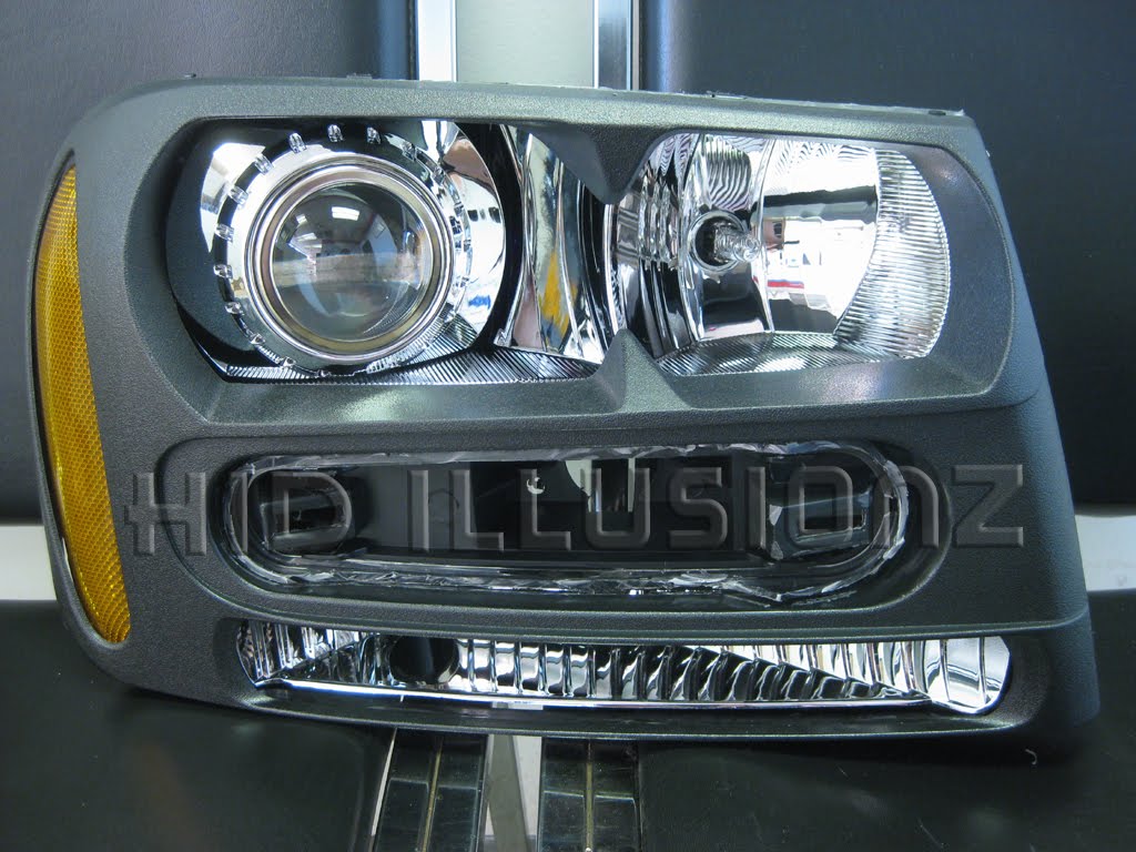 HID ILLUSIONZ: Chevy Trailblazer TSX E46 Revised HID Projector Retrofit ...