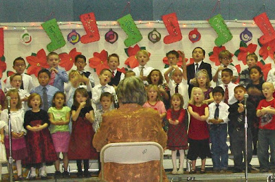 The Patterson Family: Kindergarten Christmas Program
