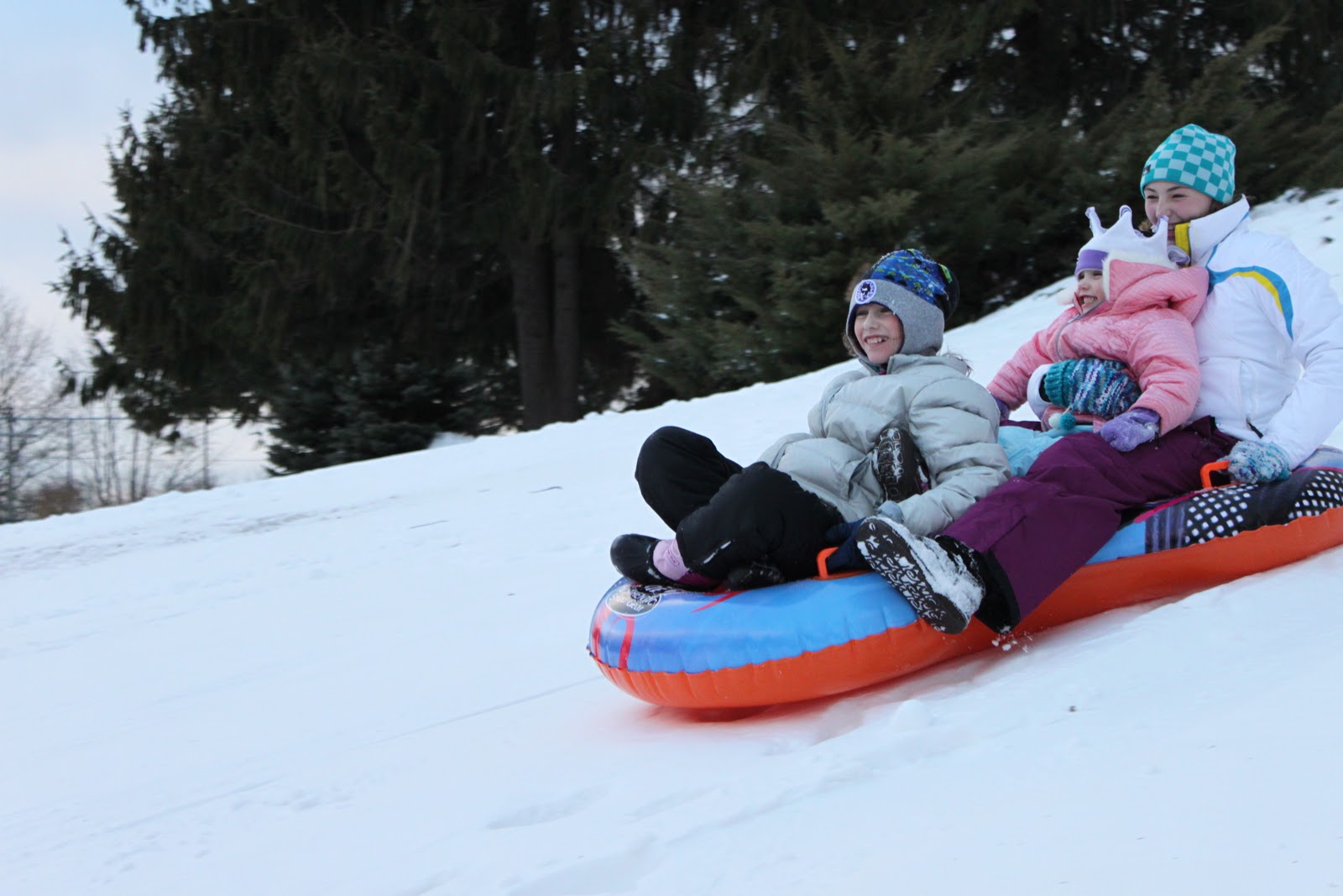 Sledding in Circles