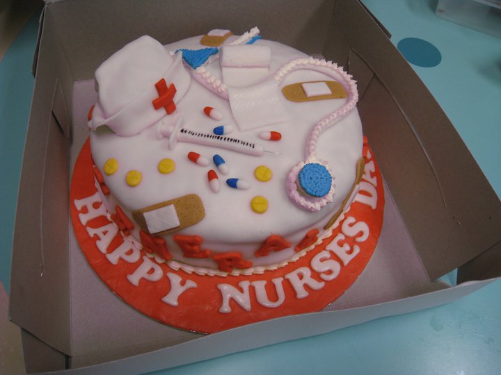 Creations From The Heart: Nurses day cake