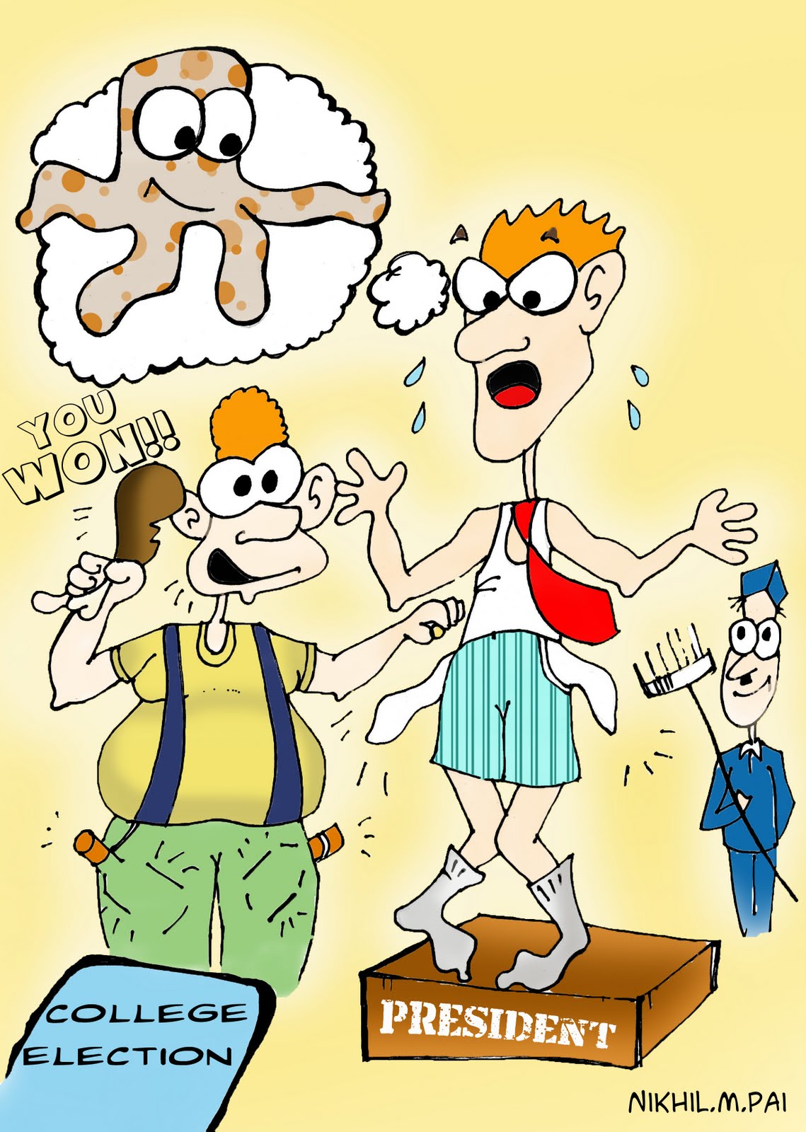 Cartoonist Nikhil Pai: July 2010