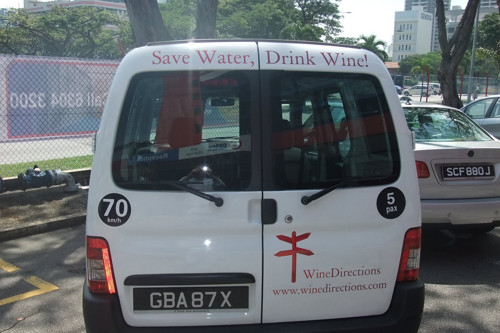 Wine Directions: The Delivery van became a Wine Mobile