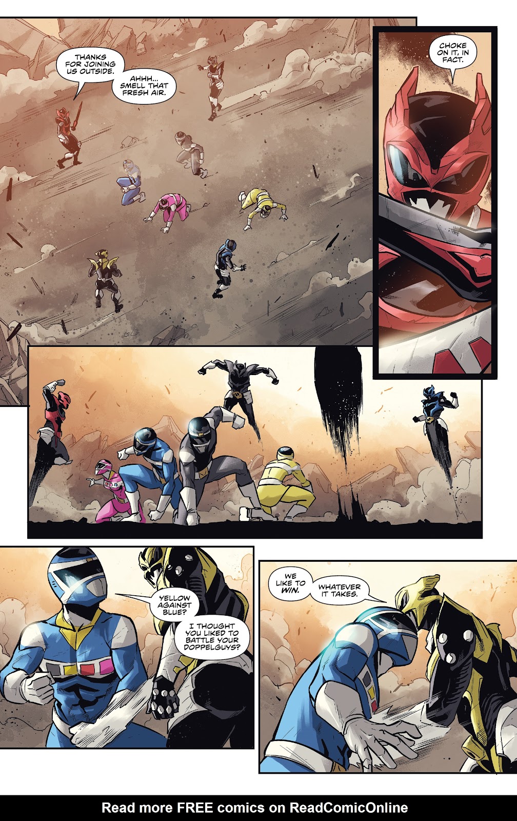 Read online Saban's Power Rangers: The Psycho Path comic - Issue # TPB