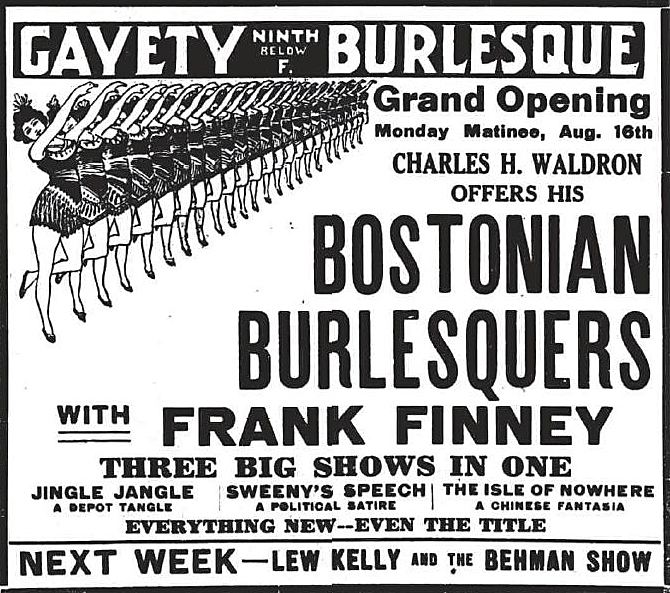 Showtime on 9th Street: The Gayety Theater