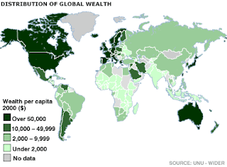 Mathew Shia: Distribution of Global Wealth