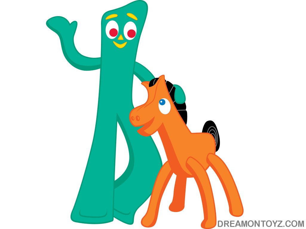 FREE Cartoon Graphics / Pics / Gifs / Photographs: Gumby and Pokey ...