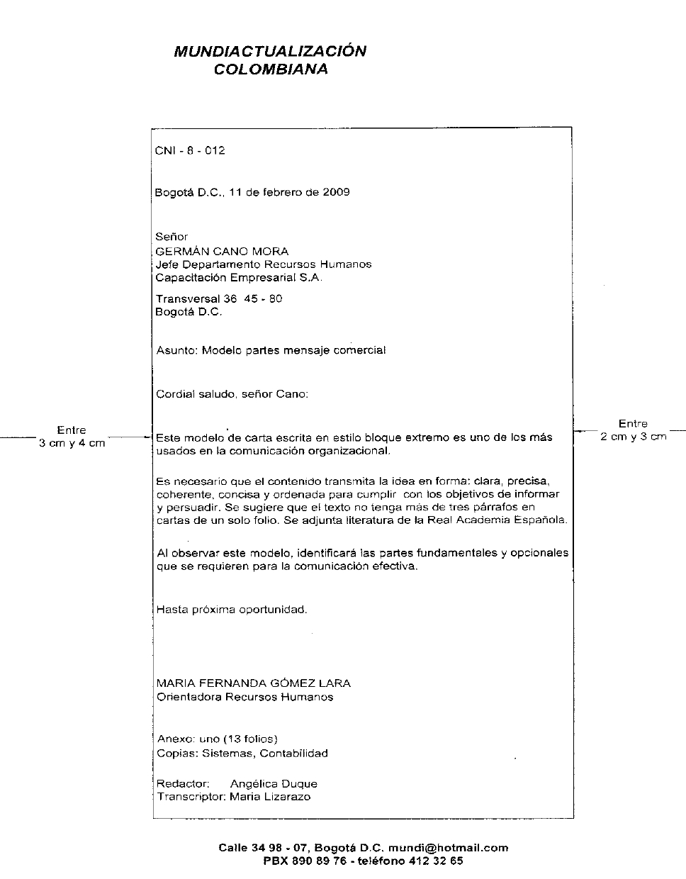 producir documentos: COMO HACER UN MEMORANDO