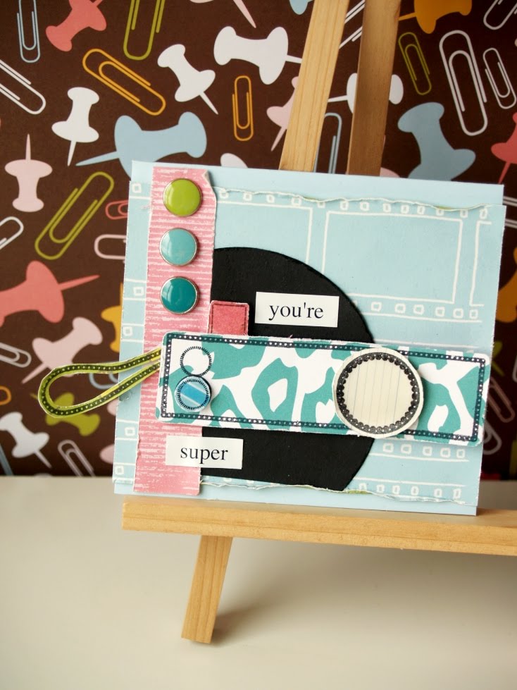 notes on paper: Blog Hop: Cute Camera Cards + Layout [with giveaway]