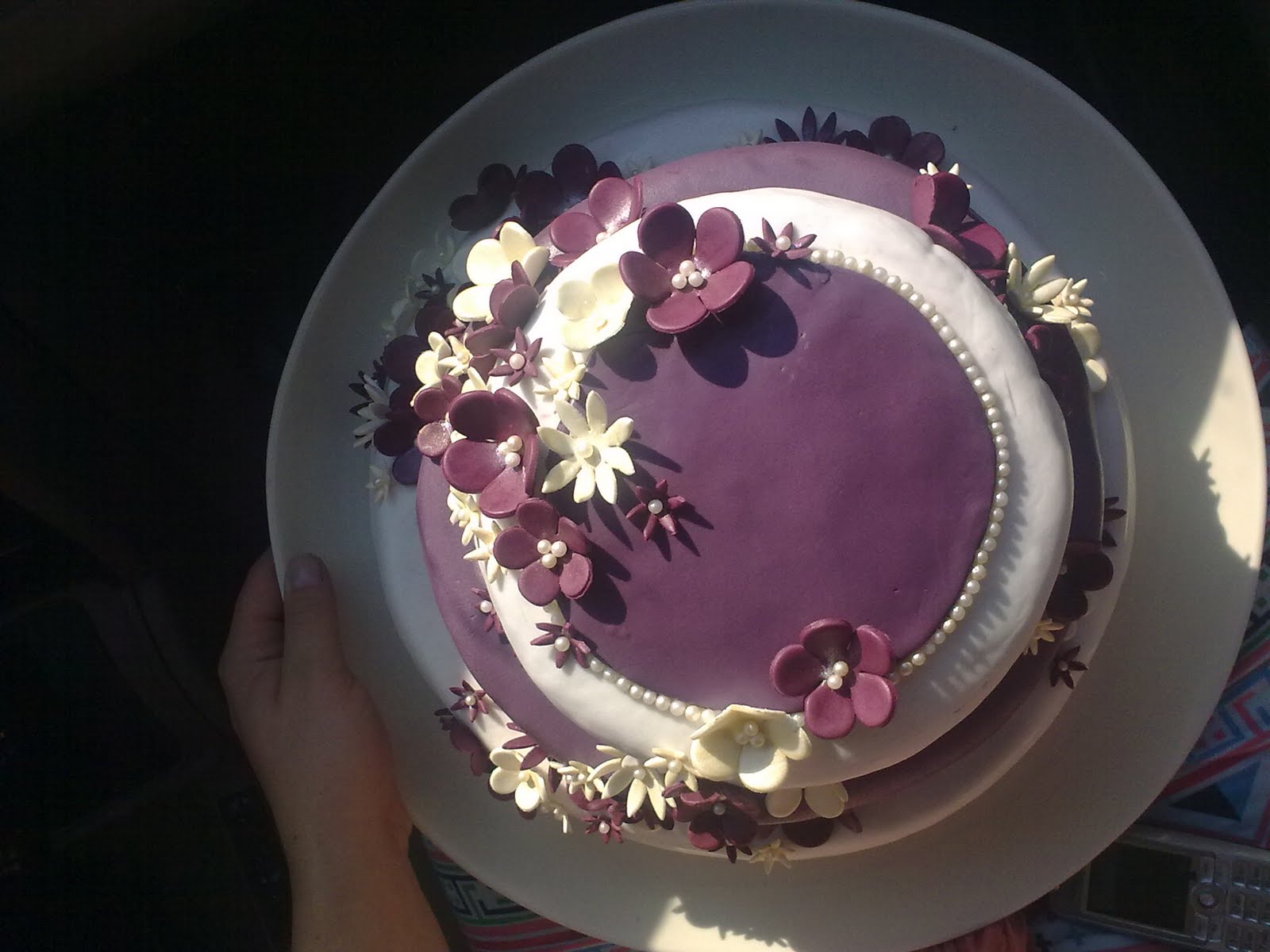 Moe Cake Design: Wedding cake i plommon