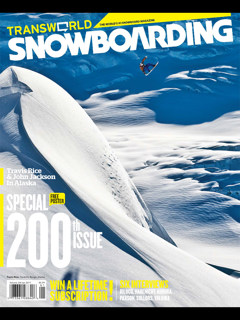 Scott Serfas Photography: Transworld Snowboarding Magazine AK Cover and ...