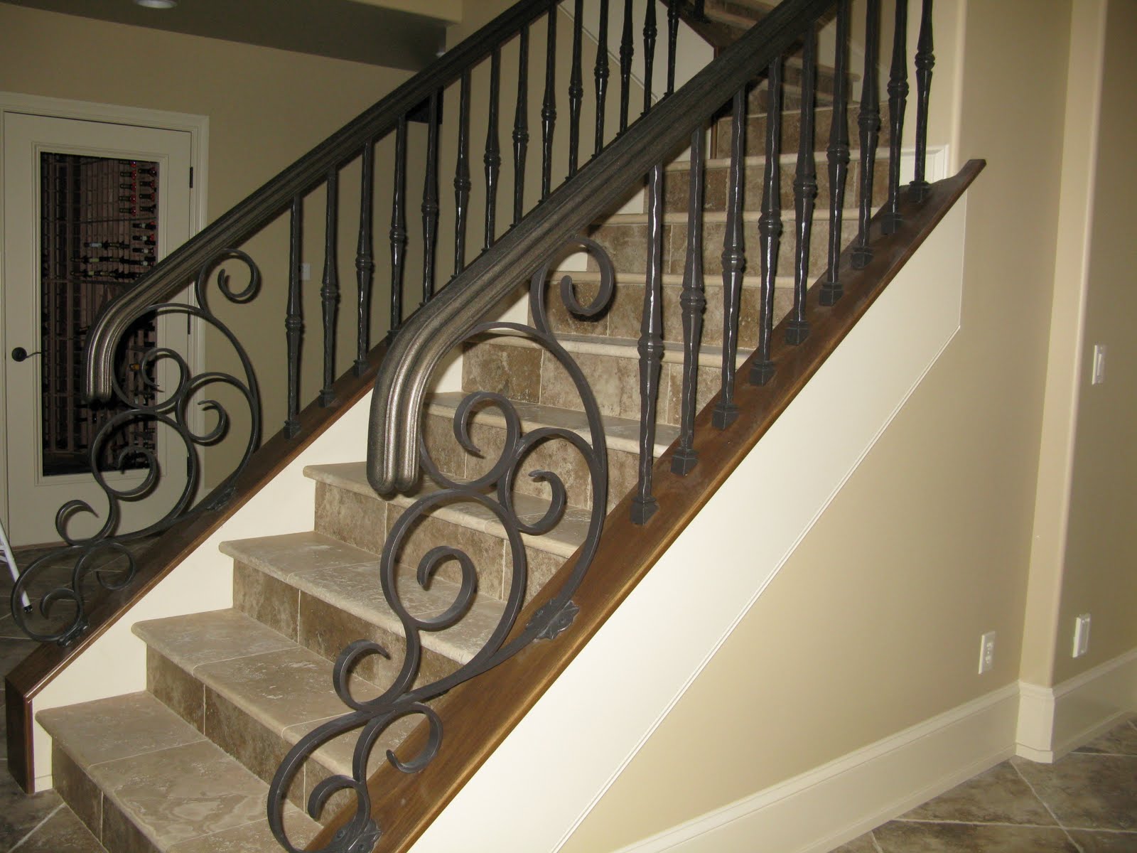 Projects Plenty: Textured and Glazed Handrail