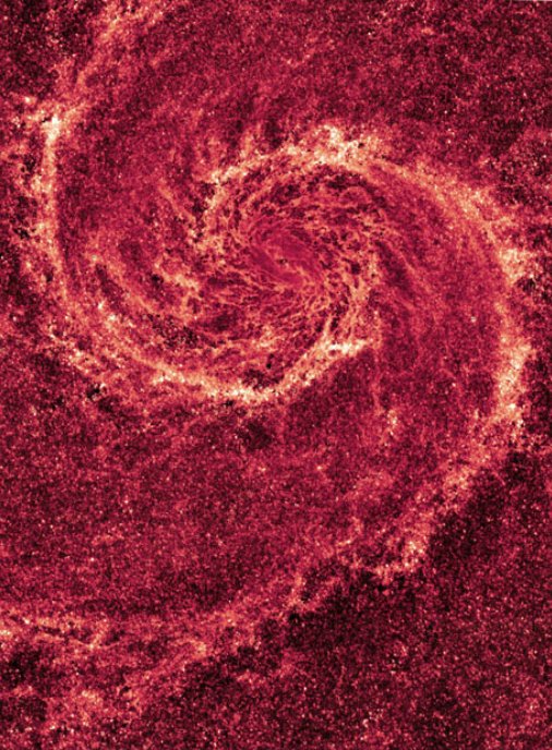 Suburban spaceman: NASA HST Image: Whirlpool Galaxy in infra-red