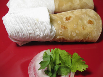 Indian Masala Recipes: Minced Chicken Wrap