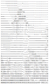 Conceptual Algorithmic Music: Ascii Art vs Text to Music Mashup
