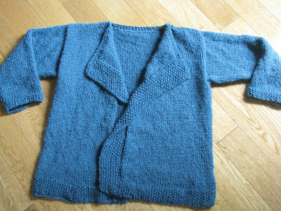 Chris Knits in Niagara: Alpaca Silk Easy Cardi'
