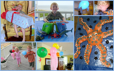 Sea Creature Birthday Party
