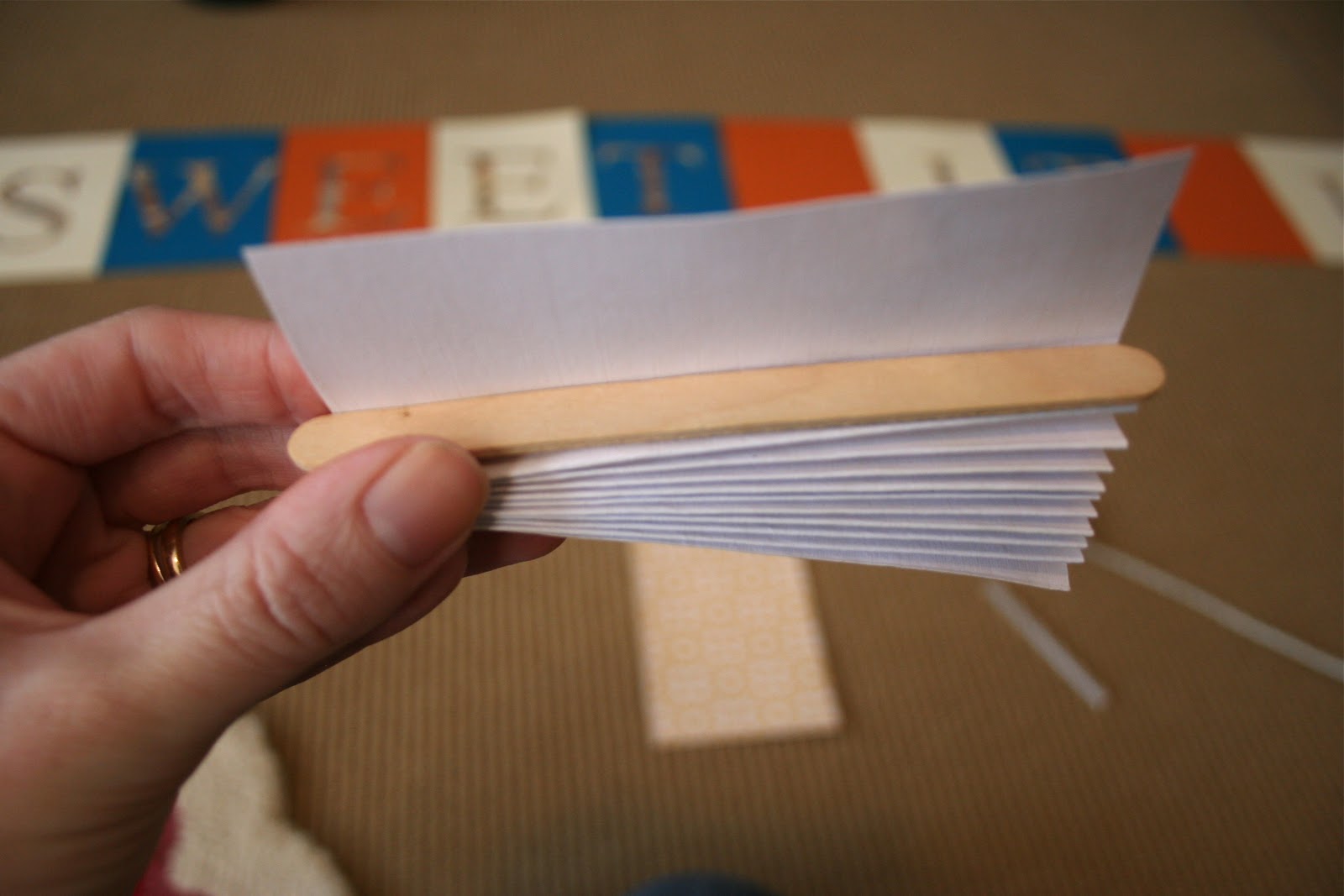 Paper Banner & Candy Table Labels