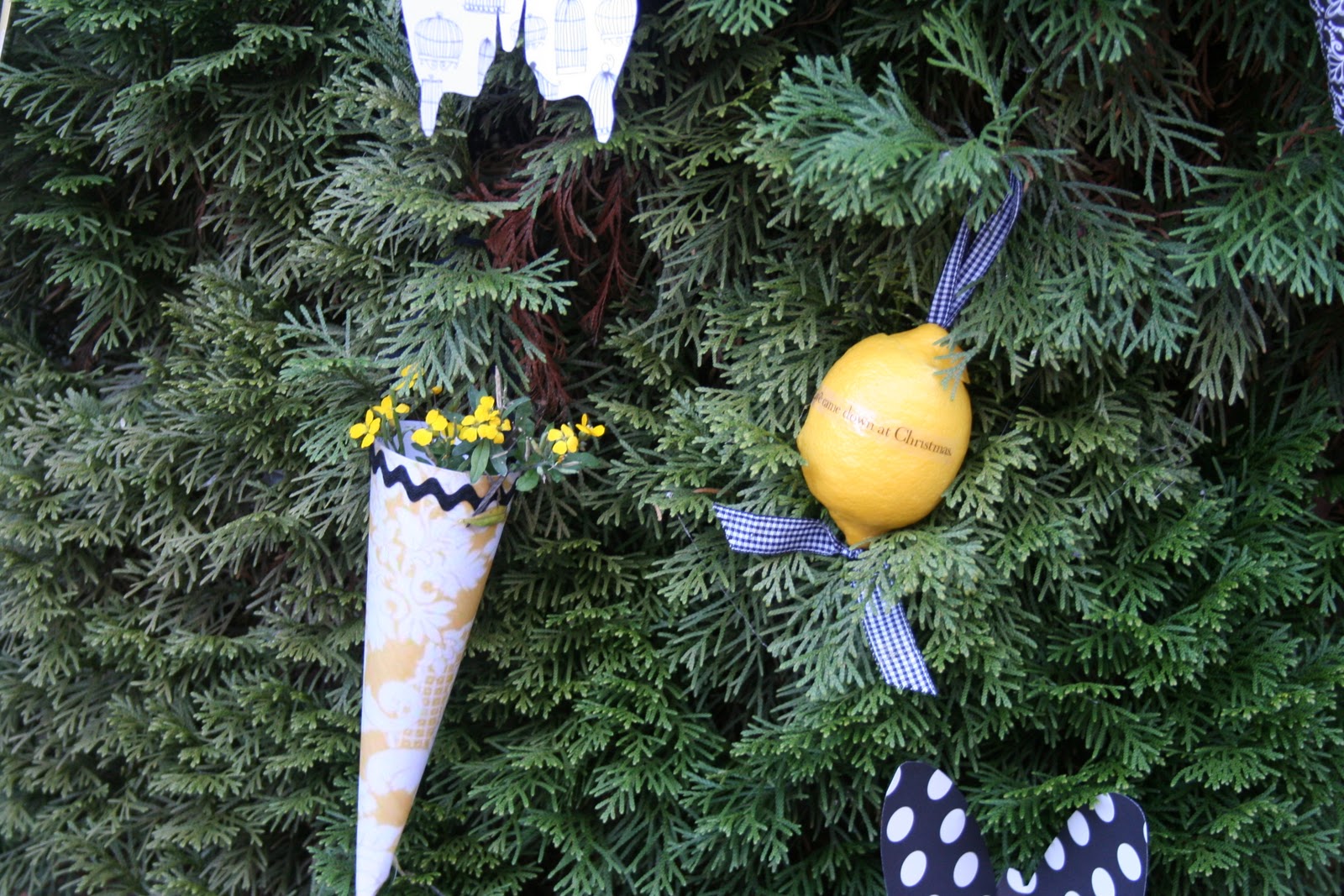 Lemon Ornaments: Christmas Tree Decorations with Little Money