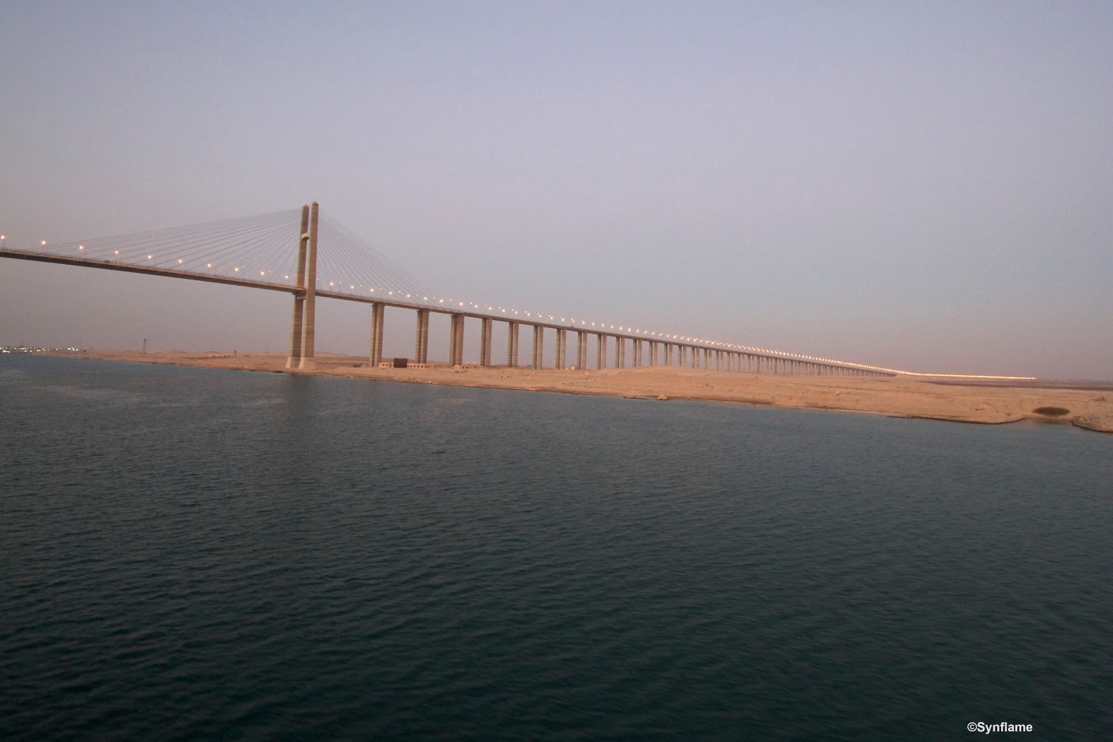 Synflame: Suez Canal Bridge