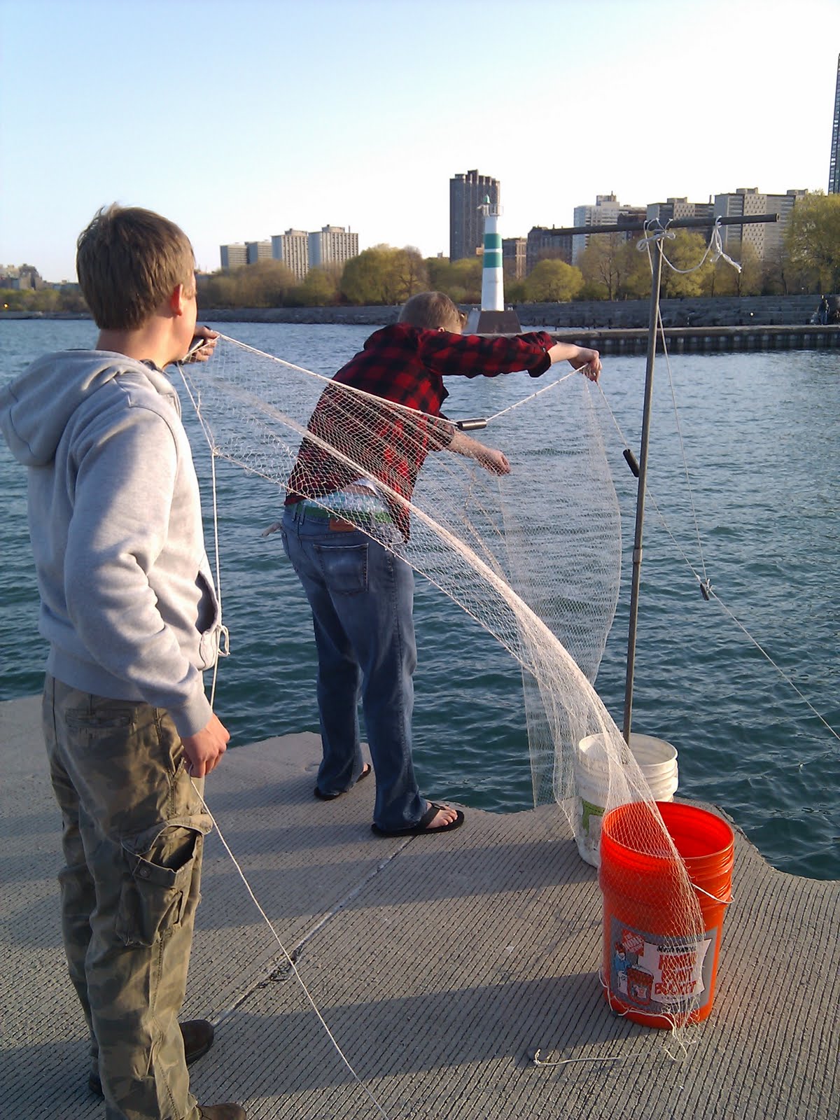 Chicago Smelt Fishing 2010