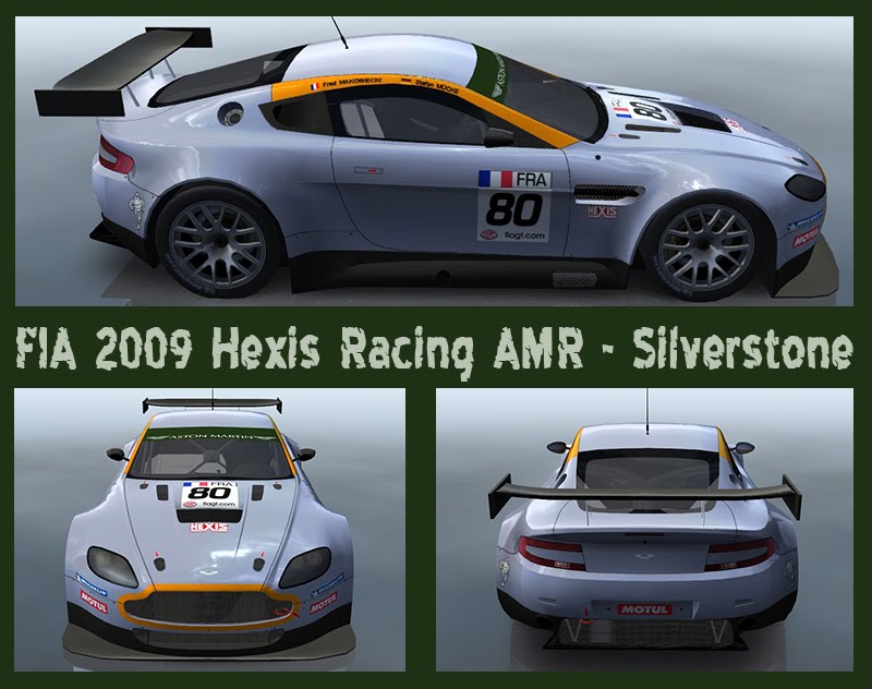 RaceSimPics: FIA 2009 Hexis Racing AMR (V8 by Lisgo)
