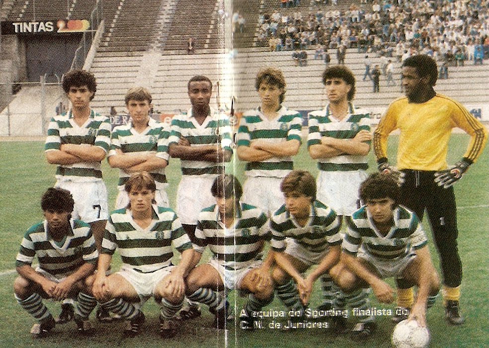 ARMAZÉM LEONINO - SPORTING: Equipa de Juniores do Sporting 1986/87