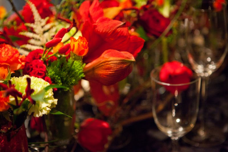 A Spectacular Dinner Party with Divine Flowers Enjoy....
