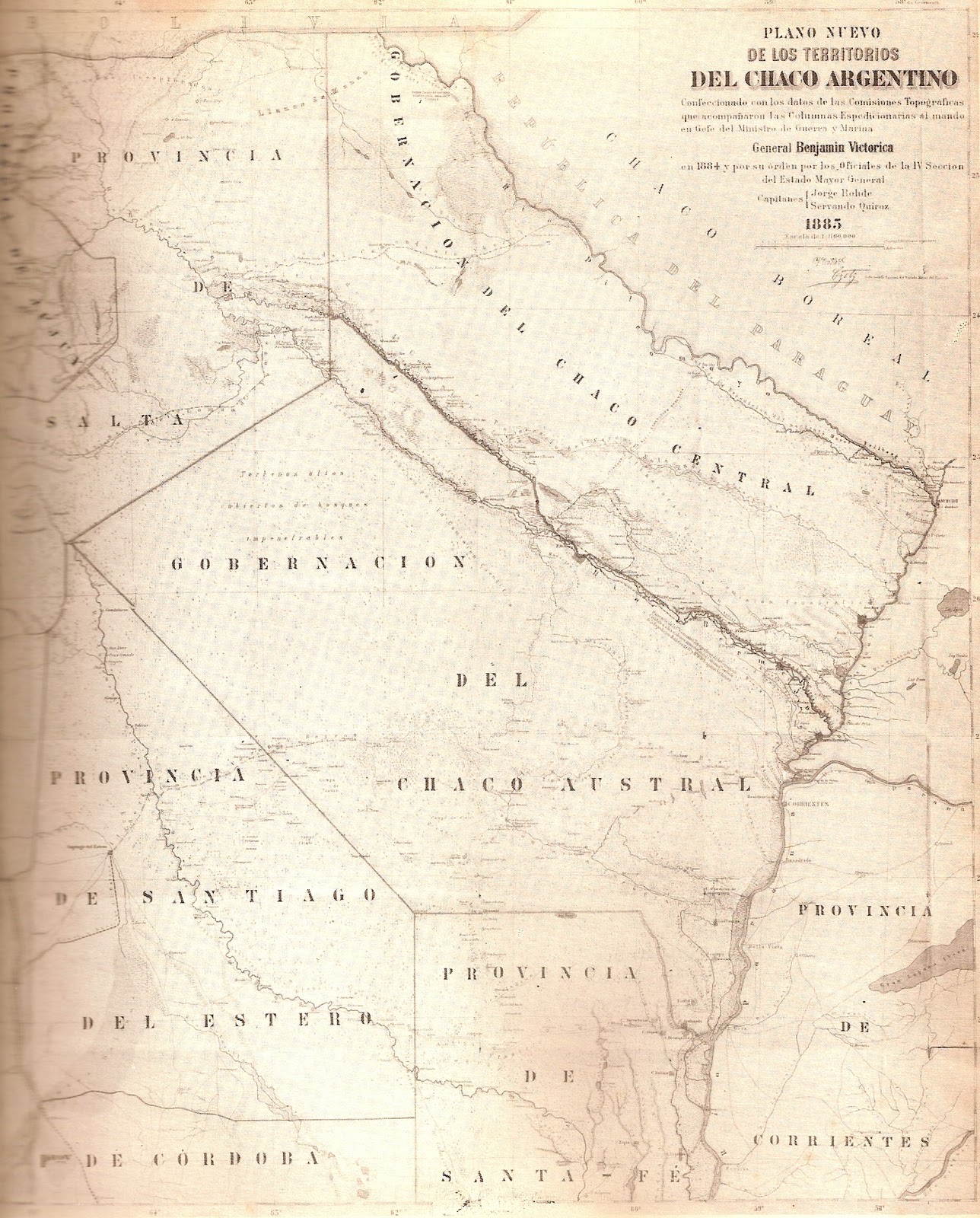 Historia del Chaco: EL TERRITORIO NACIONAL DEL CHACO: SU ORGANIZACIÓN