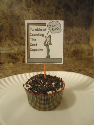 Church House Collection Blog: The Parable of Counting the Cost Cupcakes ...