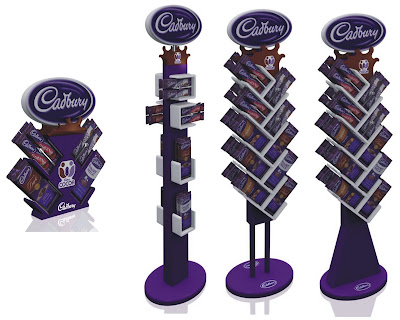 DISEÑO INDUSTRIAL: DISEÑO Y RENDER DE RACK Y DISPLAY PARA CHOCOLATES